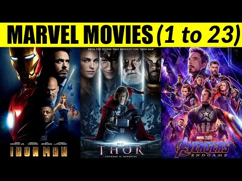 How to watch Marvel movies in order of story?