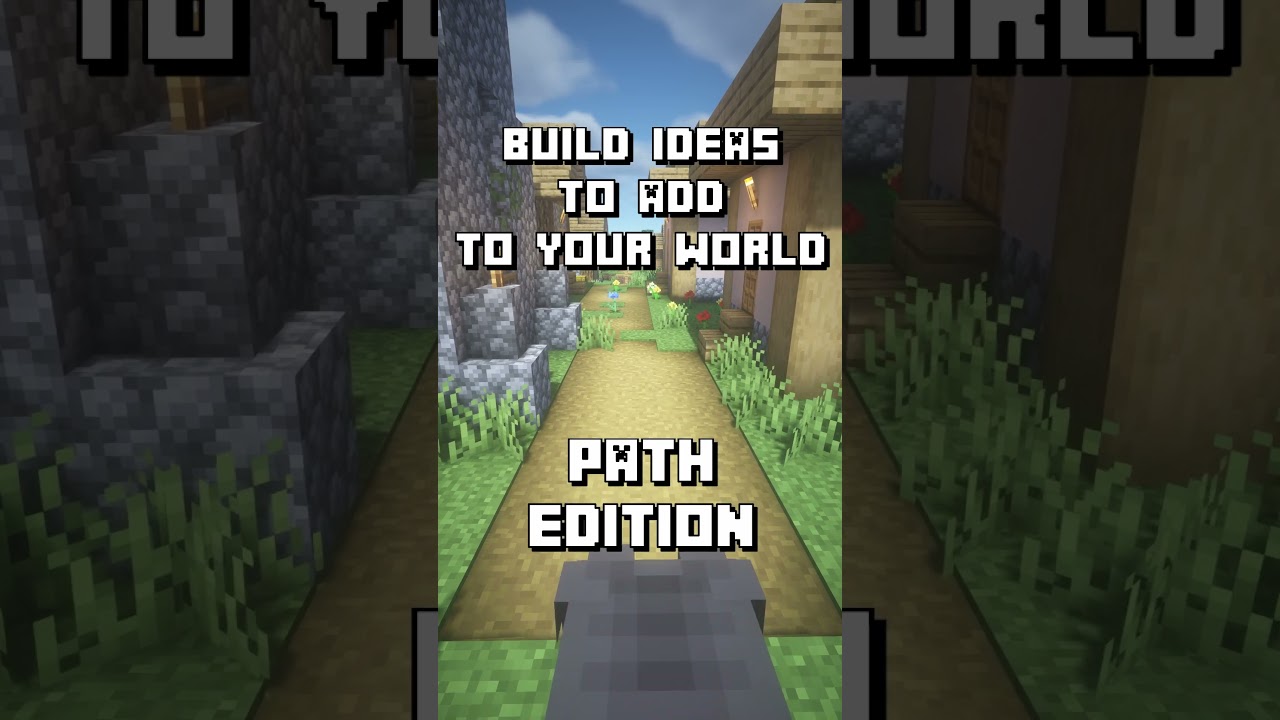Path Build Ideas in Minecraft