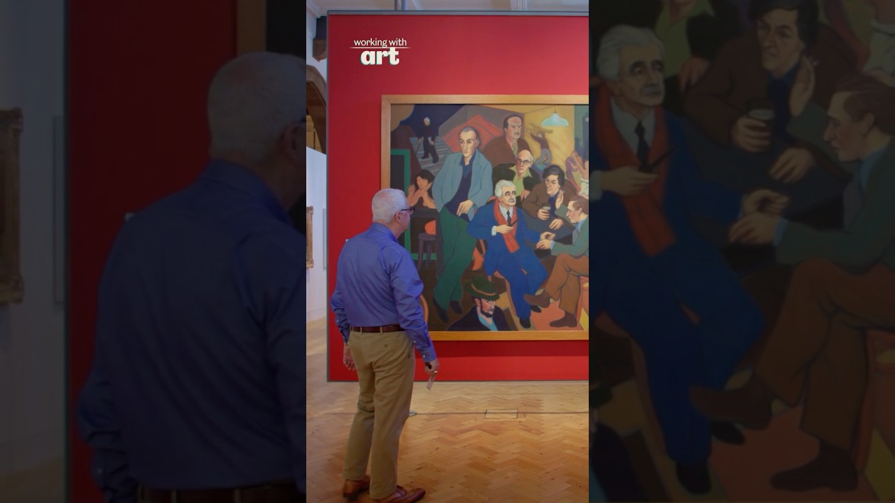 Having the Galleries all to yourself 🖼️🧍‍♂️ #artconservation #photography #arthistory