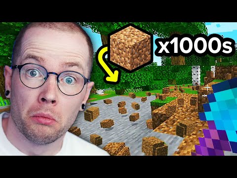 I Mined THOUSANDS Of Blocks For This.. (Minecraft Part 17)
