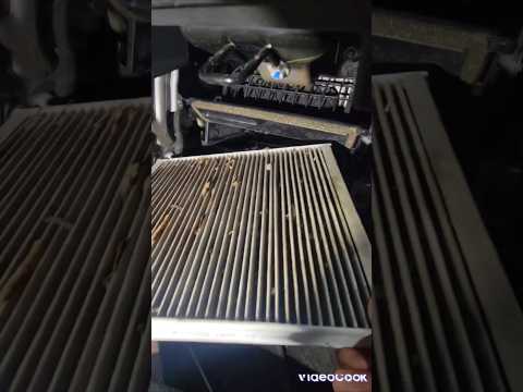 2019 chevy trax cabin air filter change #chevttrax #cabinairfilter