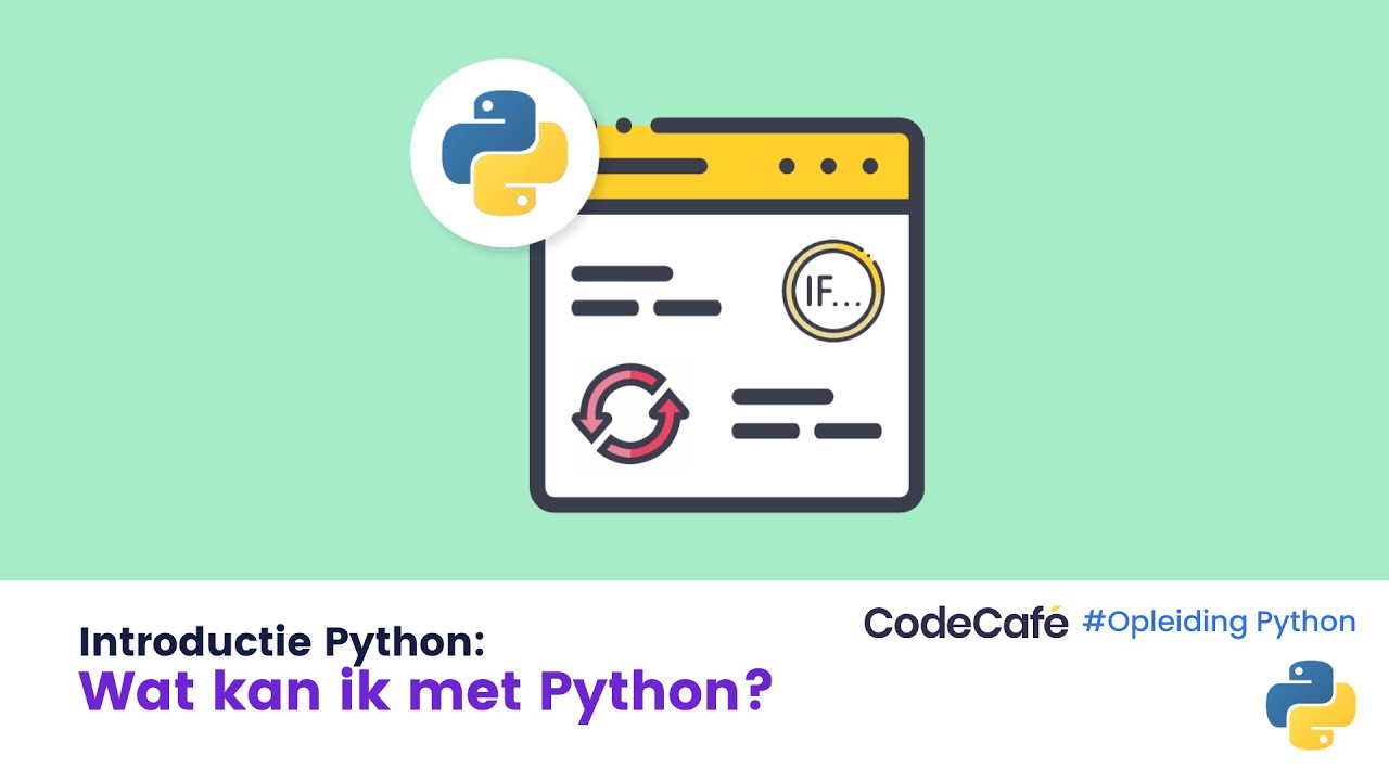03 - Wat kan ik met Python? - Gratis Python voor beginners opleiding