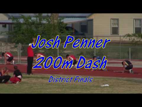 Josh Penner 200m Dash District Finals