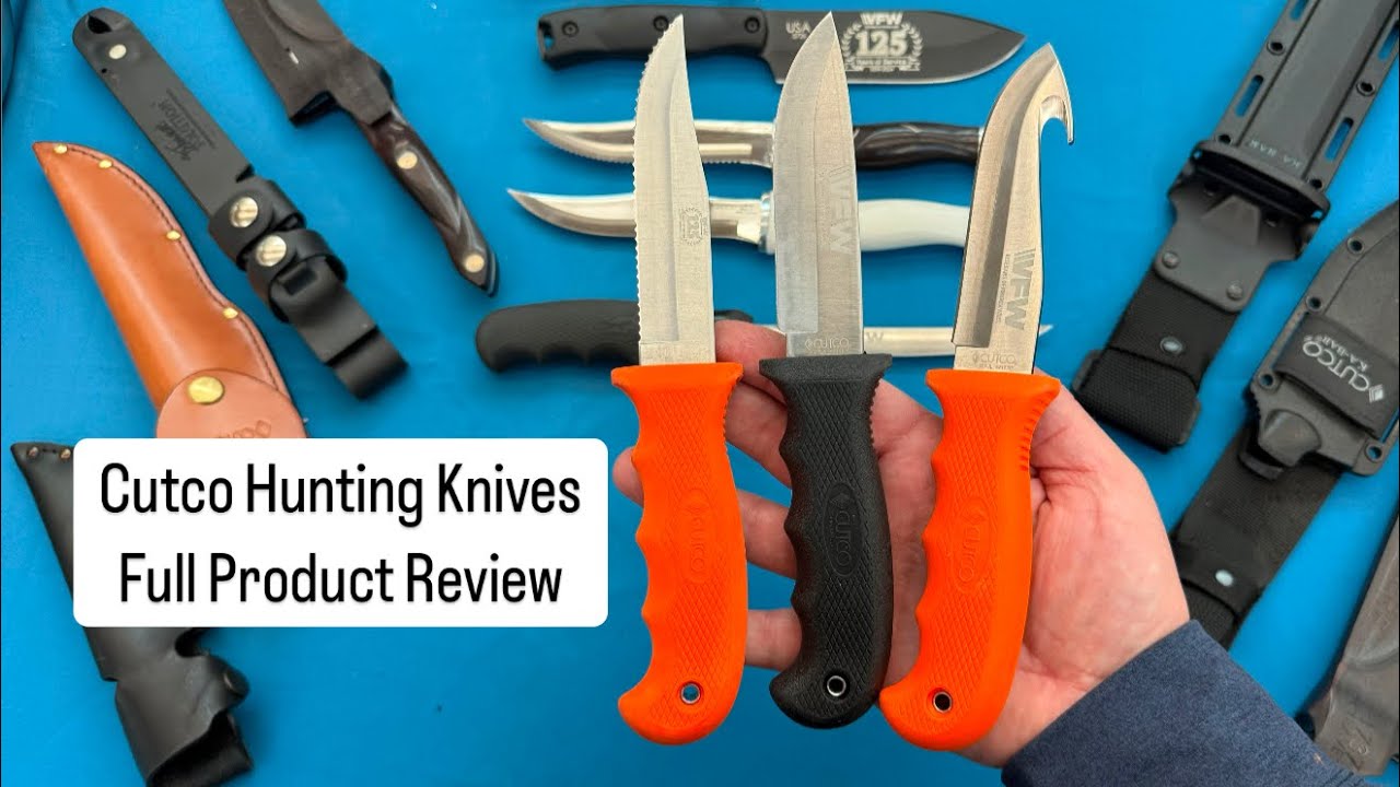 Cutco [Gut Hook | Drop Point | Clip Point] Hunting Knives (Full Review)