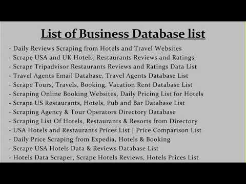 Daily Reviews Scraping from Hotels and Travel Websites