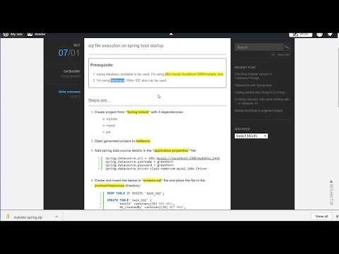 sql file execution on spring boot startup | Happily Blogging