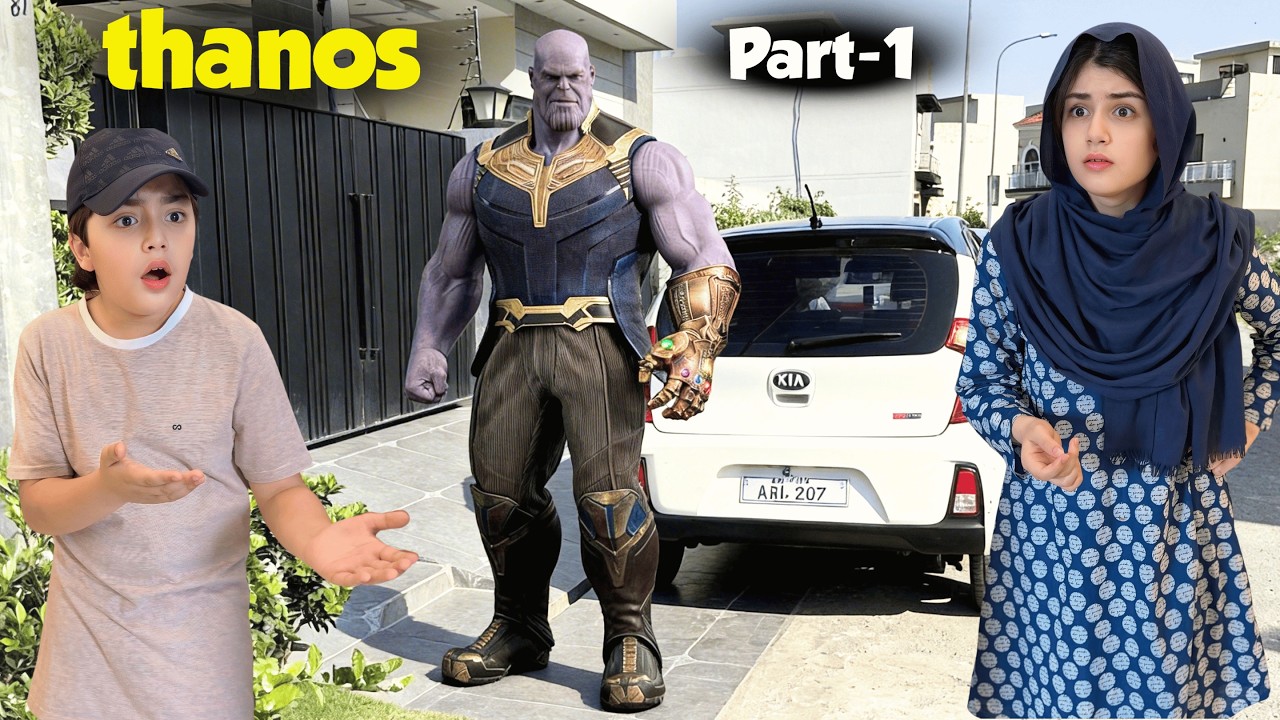 Why Thanos Came To Our World 🌍 Shaheer Ne Thanos Ka Crystal Chura Lia 🔮 Part-1 | Rida Naqqash