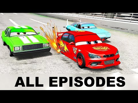 Top 20 BEST Cars Movie REMAKES in BeamNG.drive / (McQueen, Mater, Sally, Chick Hicks & More!)