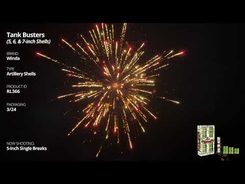 Tank Busters 5–7" Shell Kit – Singles, Doubles & Triples