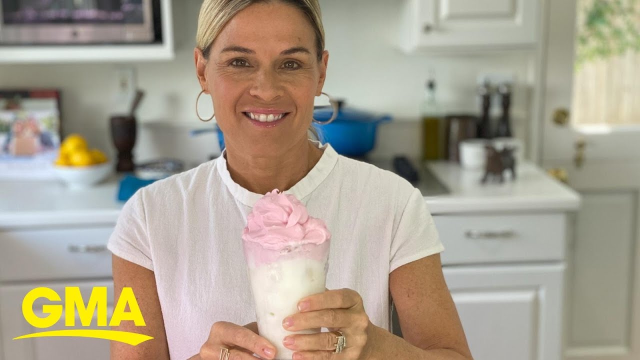 How to make whipped strawberry milk at home | GMA Digital