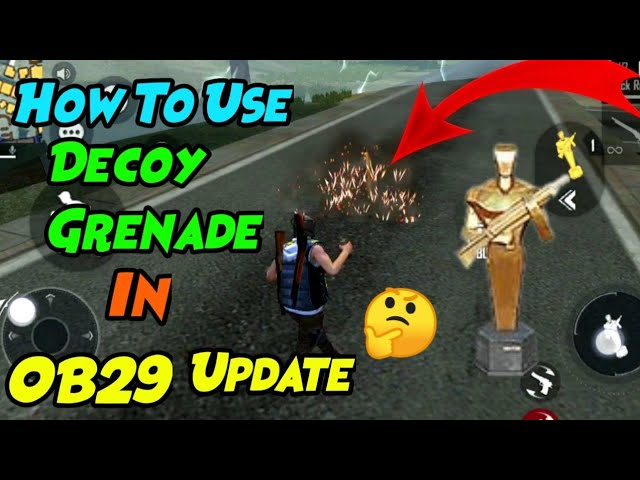 Uses of different types of grenades in Garena Free Fire