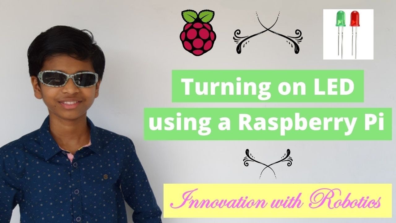 Turning On LED using Raspberry Pi with Python Program
