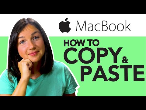 How to Copy & Paste on a Macbook Pro, Macbook Air, iMac, or Mac Computer or Laptop