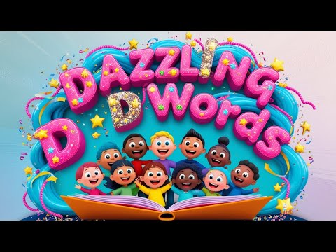 Dazzling D Words for Kids I Educational Alphabet Song for Children @CuteCuddles-imran
