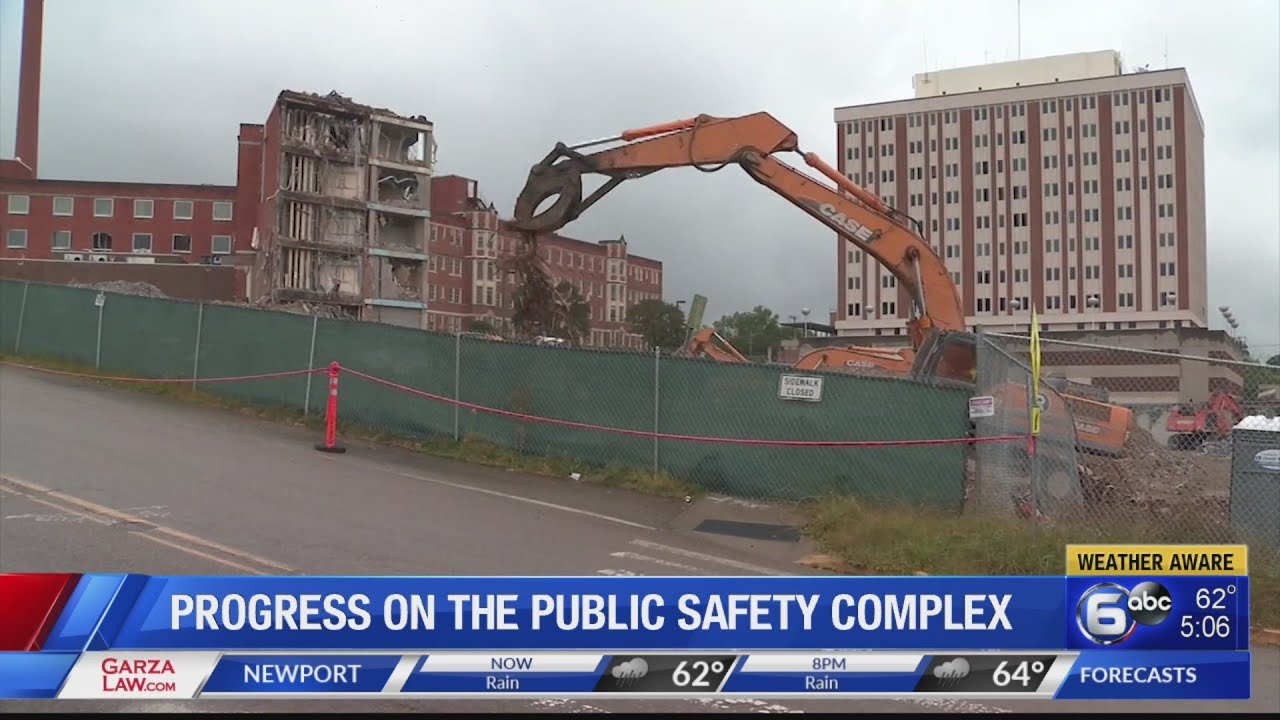 Progress on the city's Public Safety Complex
