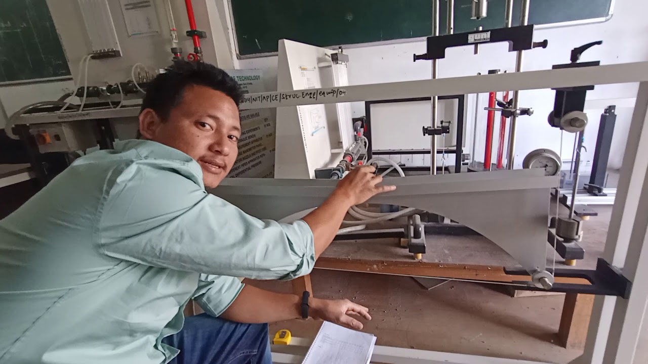 THREE HINGED ARCH (SYMMETRICAL)