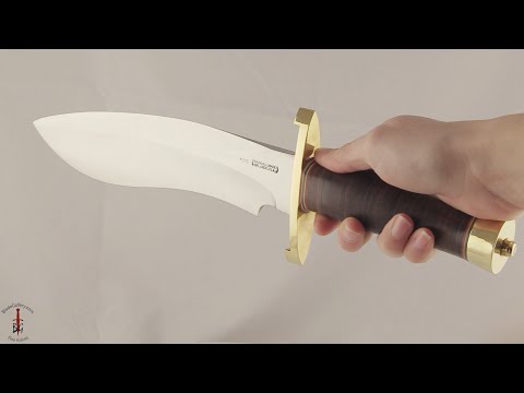 Model 12 - Sasquatch Bowie with Stacked Leather