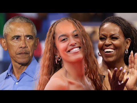 Michelle and Barack Obama REACT to Daughter Malia Dropping Her Last Name