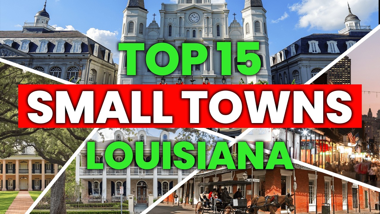 15 Best Small Towns Louisiana | History, Mystery & Hidden Gems