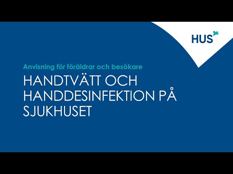 Käsienpesuvideo vanhemmille ja muille vierailijoille SV