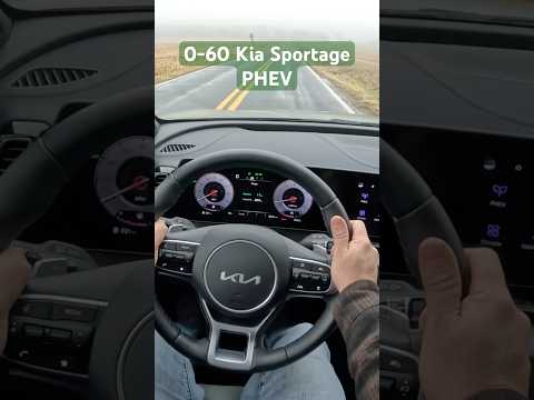 0-60 in the 261 HP 2025 Kia Sportage Plug-in Hybrid