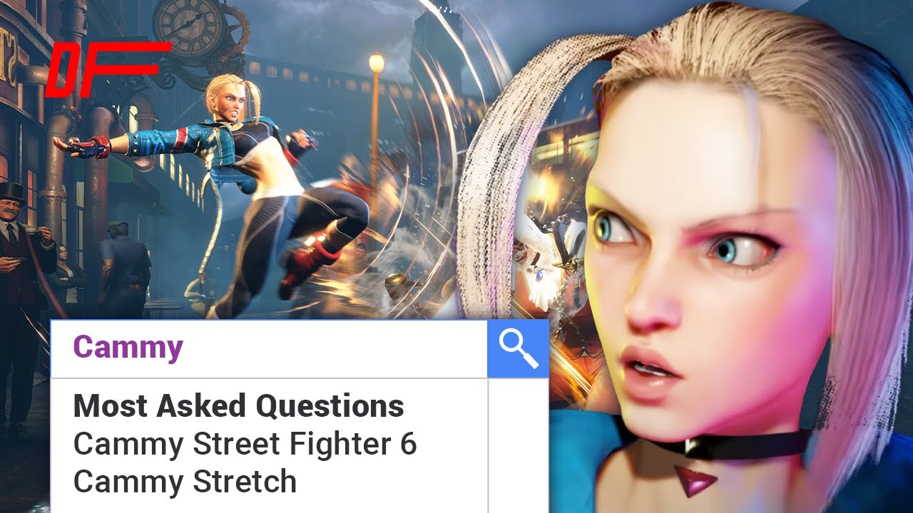 The Internet's Most Asked Questions about Cammy #StreetFighter