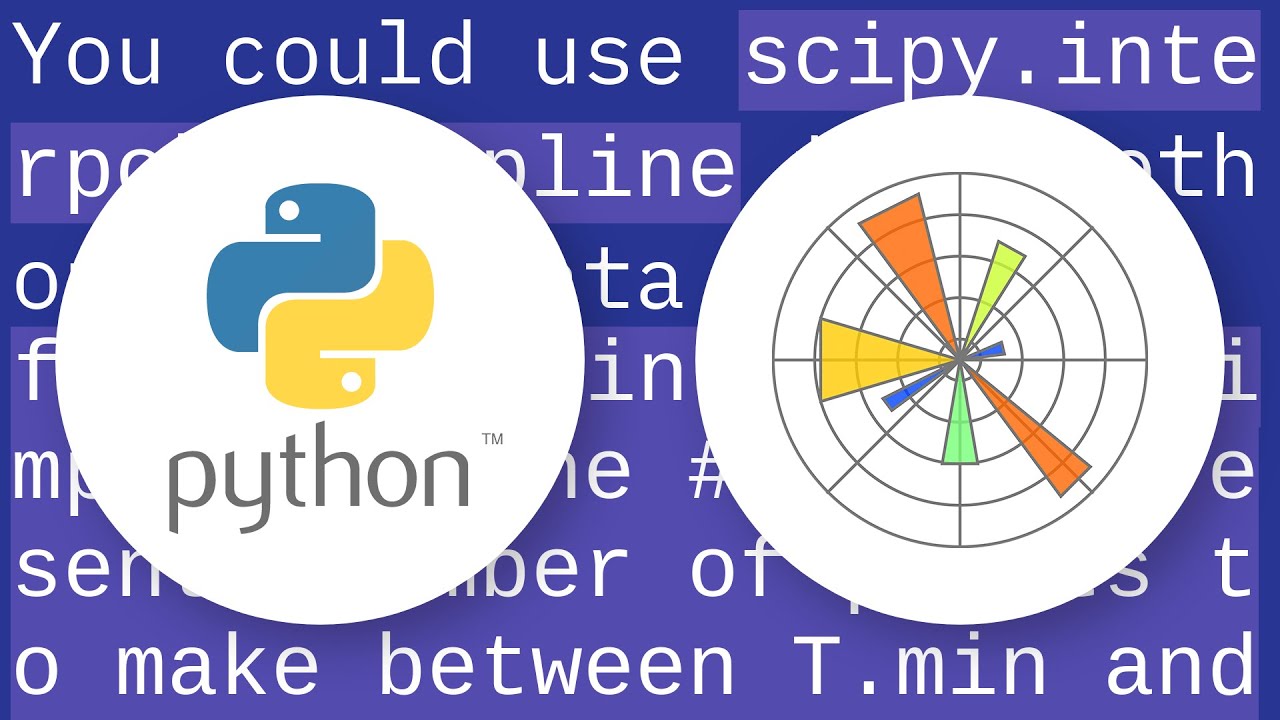 Plot smooth line with PyPlot