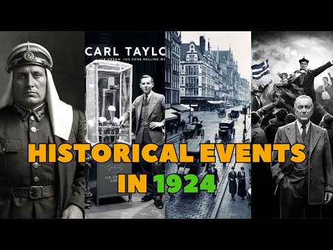 What Historical Events Happened In 1924 #historical #historyfacts #story