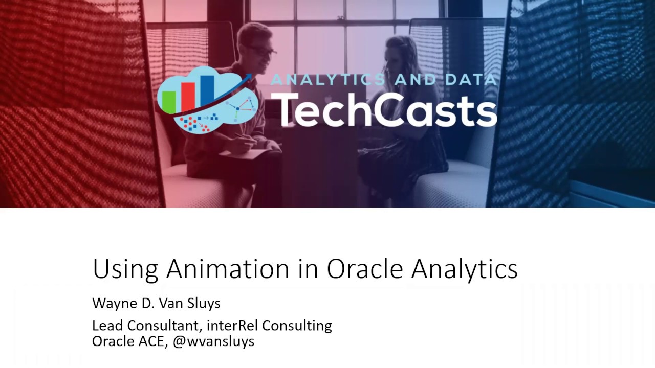 Using Animation in Oracle Analytics