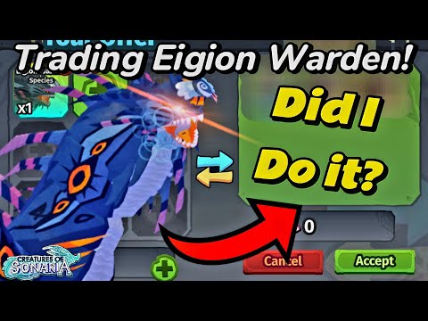 What Will People Offer For Eigion Warden?! 🦈 Creatures of Sonaria