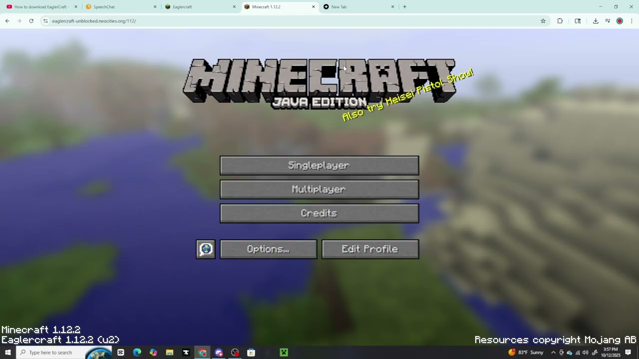 How to play Eaglercraft (OCT 2025 UPDATE)