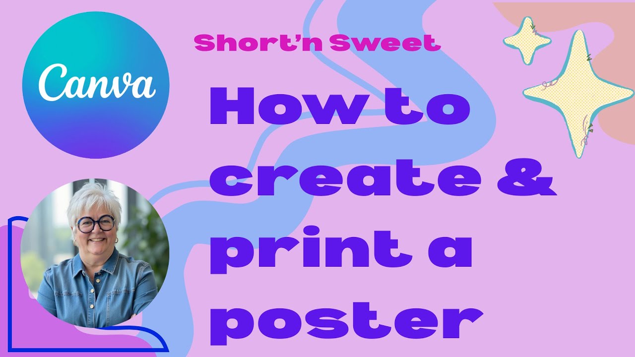 Create and Print a Poster with Canva