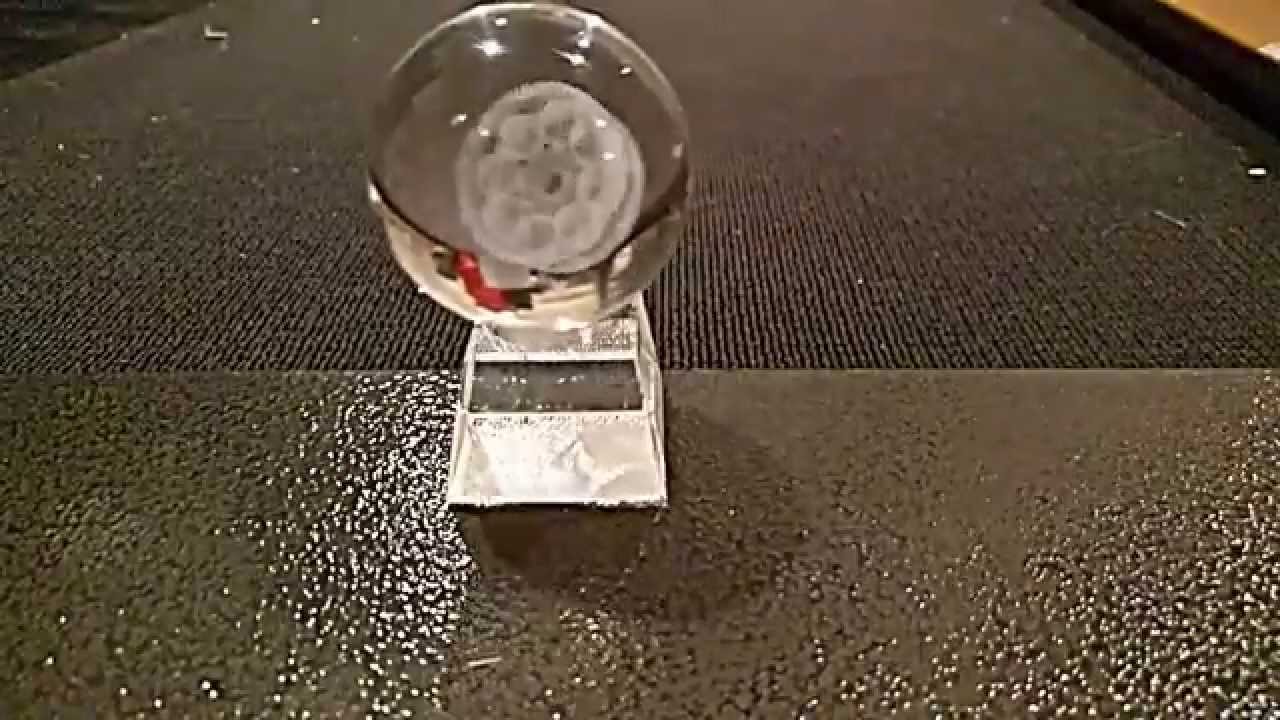 3D Euler's Disk (Euler's Sphere) Slow Motion