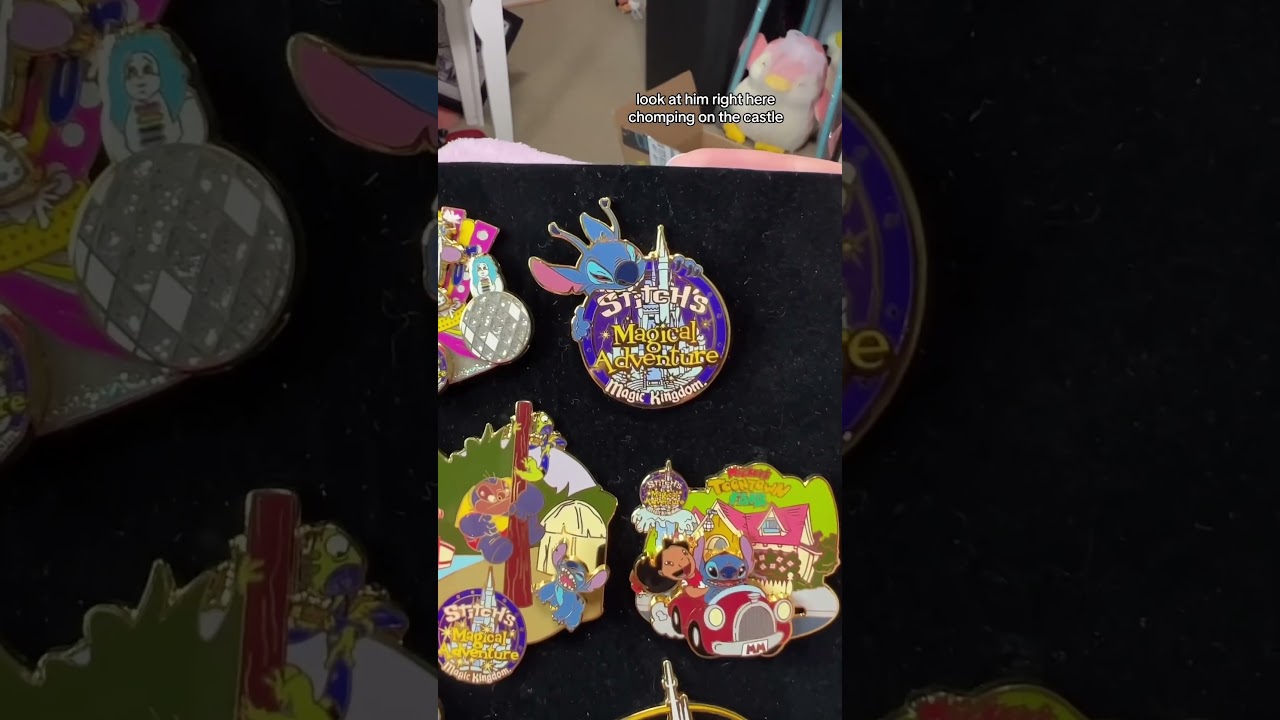 Lilo & Stitch Disney Parks Limited Edition Pins Collection! Where should I display them? 😲