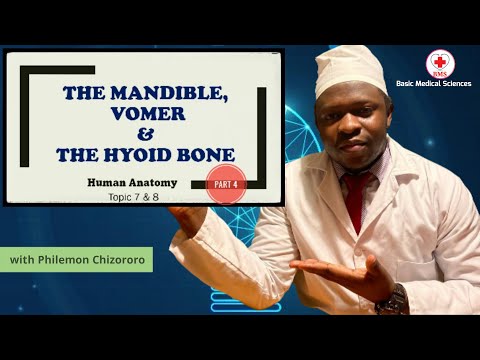 The Mandible, Vomer and The Hyoid Bone