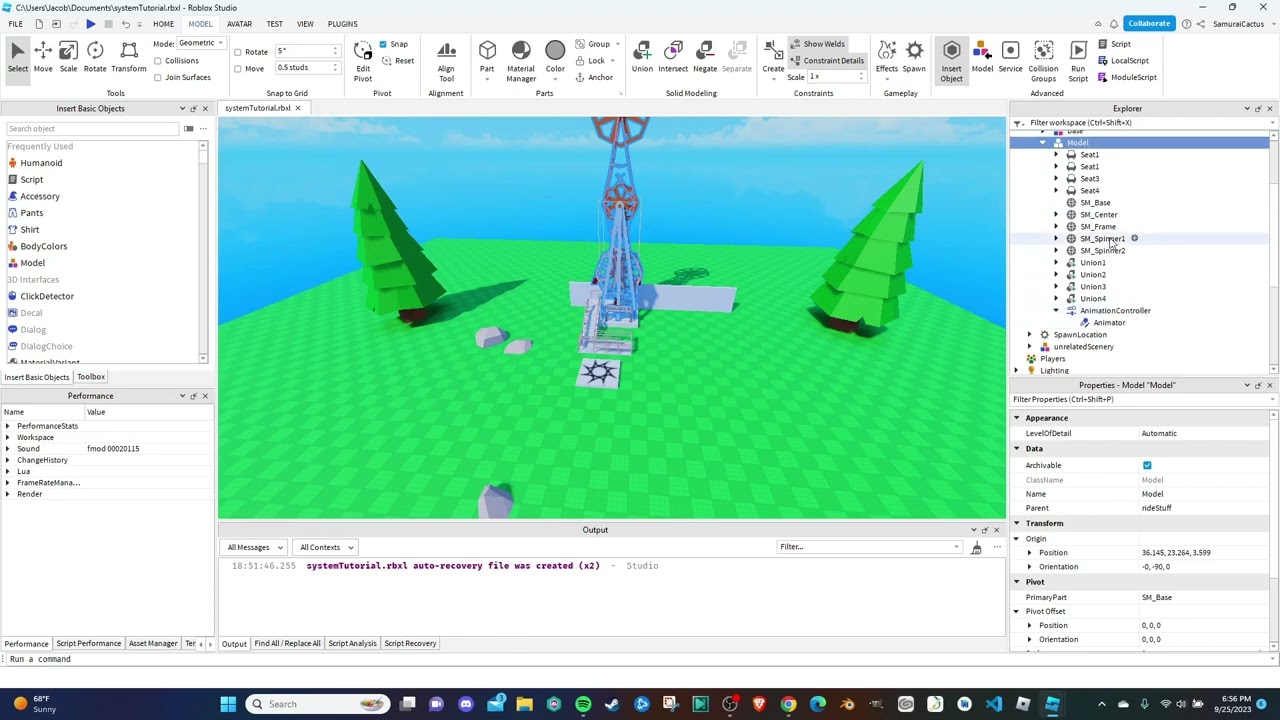 Roblox Basic Flat Ride System Tutorial