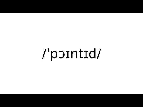 #pointed #adjective #meaning #meanings #definition #definitions #phonetics #pronunciation #english #