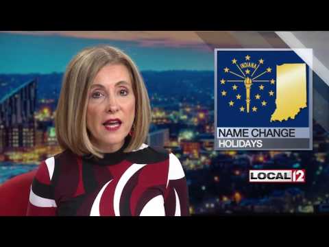 Indiana city changes names of Columbus Day, Good Friday