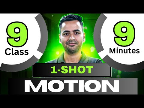 MOTION-1 SHOT -Full Chapter under 10 Minutes || Class 9