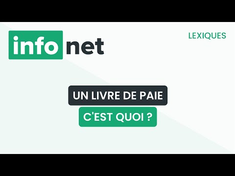 Un livre de paie, c'est quoi ? (définition, aide, lexique, tuto, explication)