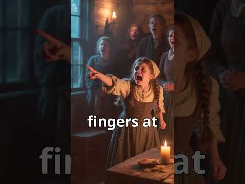 The Salem Witch Trials: How Fear Killed 20 Innocent 😨😨People#history#shorts