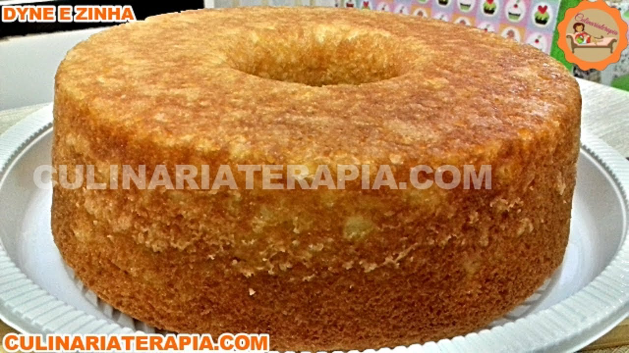 Receita de Bolo Simples e Fofo Fácil e Rápido – Culinária Terapia