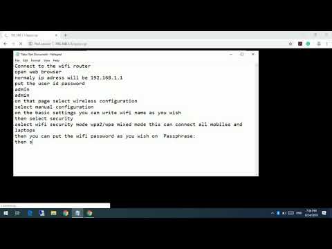 Linksys WiFi Access Point configuration