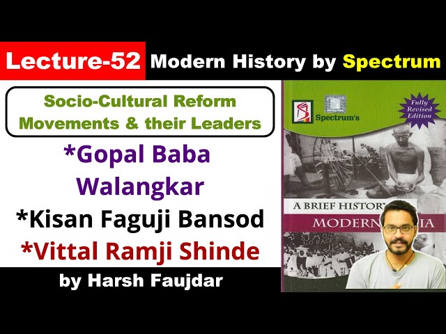 The Legacy of Gopal Baba Walankar, Kisan Faguji Bansod, and Vittal ...