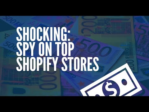 How to Spy on Top Shopify Stores - Examples of Shopify Dropshipping Stores
