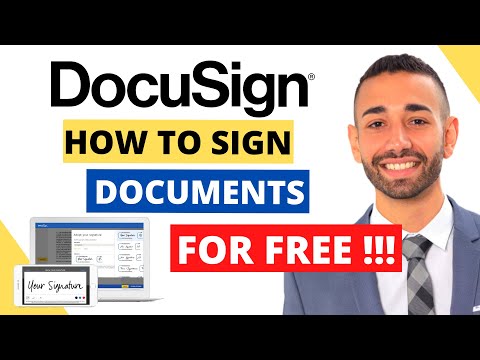 How to Sign Documents FOR FREE With DocuSign 2025