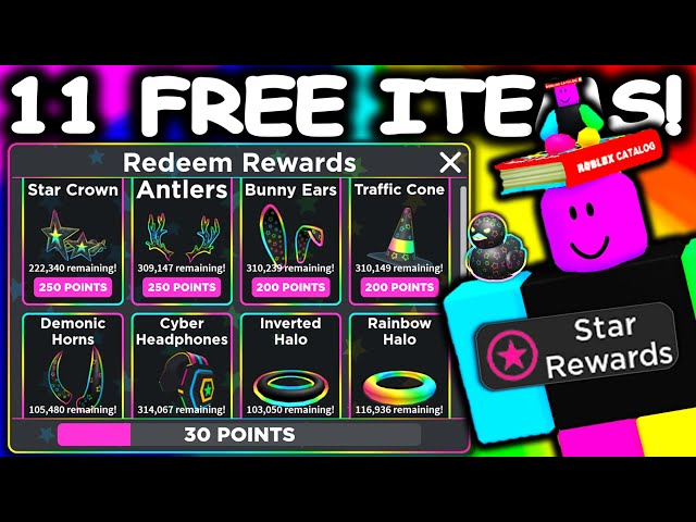Star Rewards UGCs in Roblox Catalog Avatar Creator: How-to guide ...