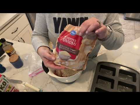 Cheese Stuffed Meatloaf Minis