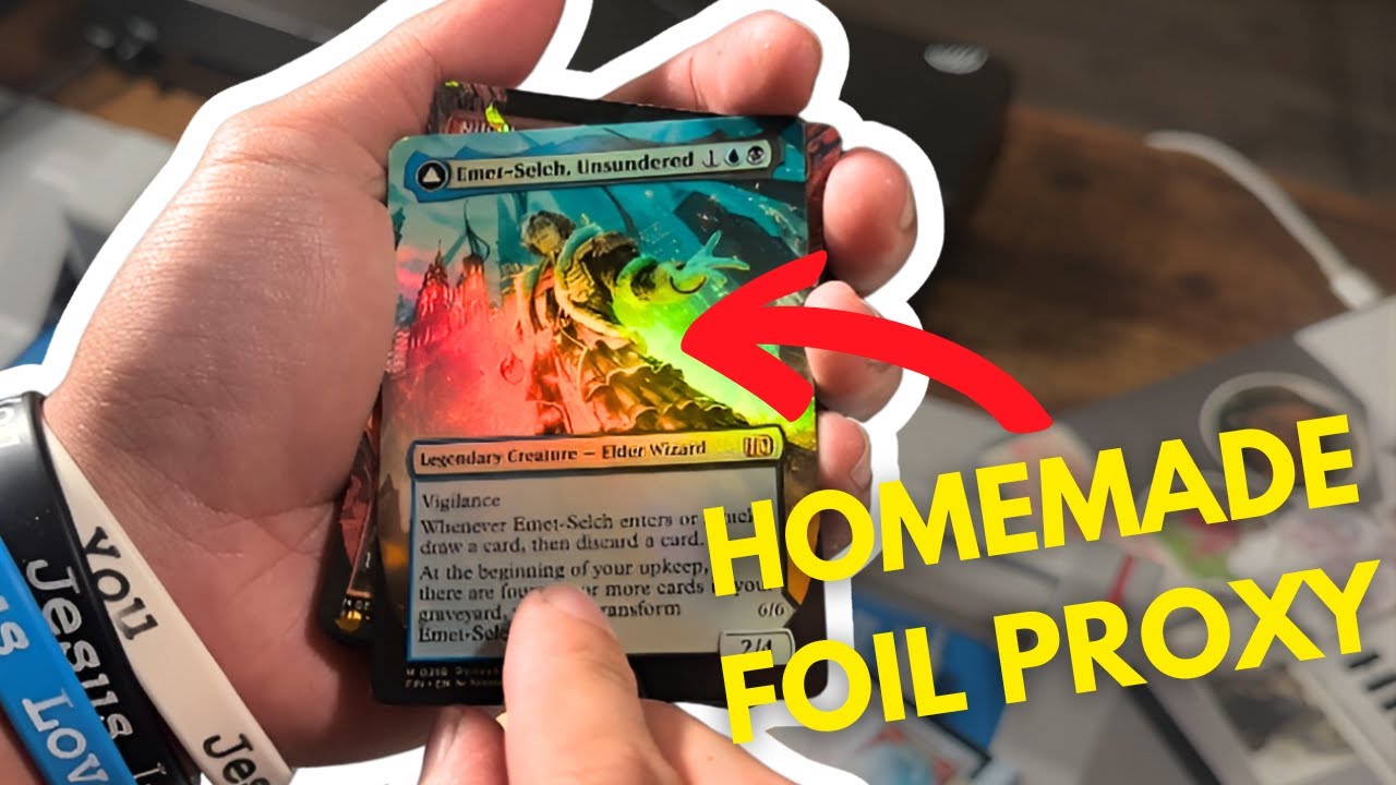 The only mtg proxy guide you need(foil version) - by Crycry