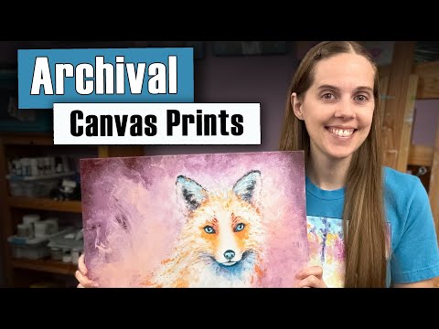 Where to Get Archival Canvas Prints of Your Art (Print on Demand)